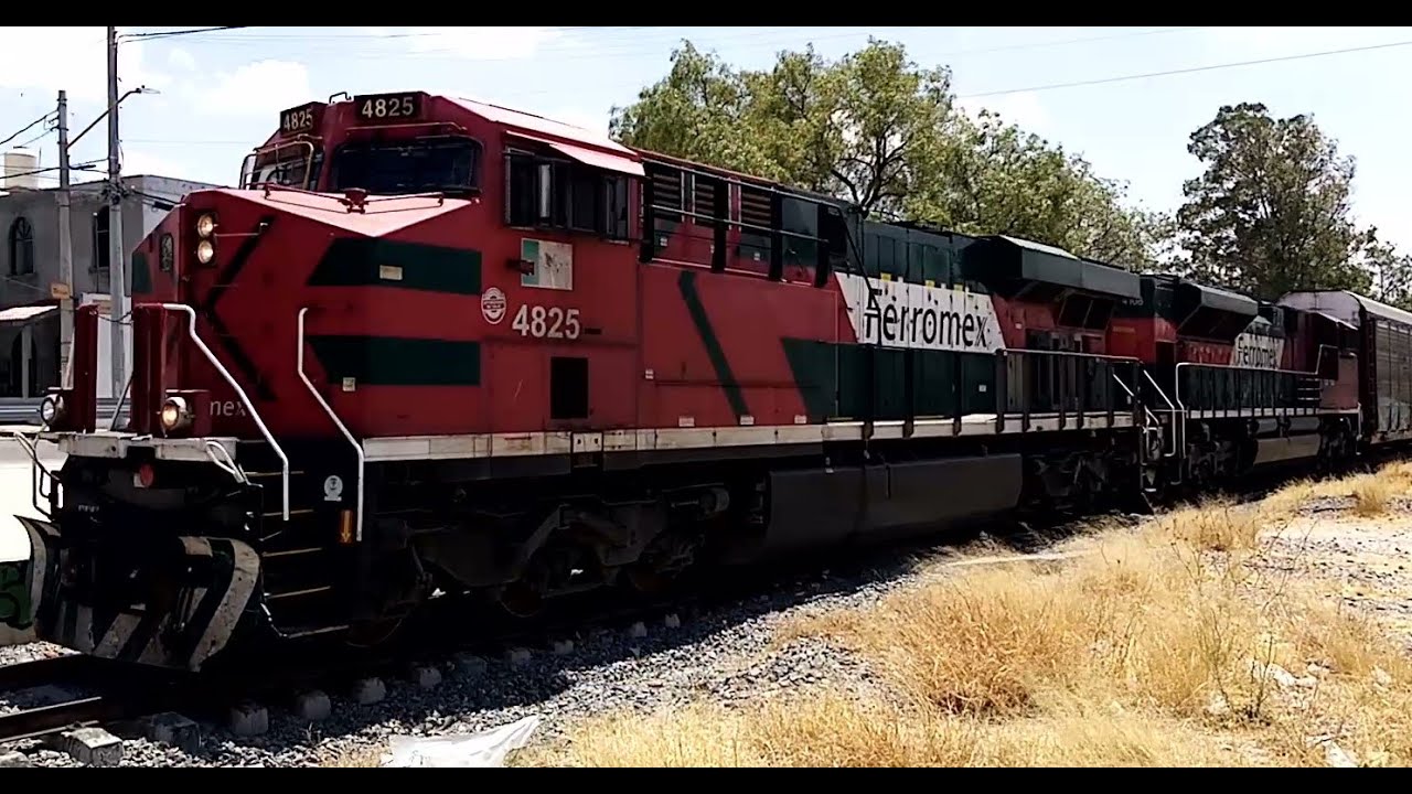 La 4825 al norte haciendo sonar su potente K5HL de 3a generación - YouTube