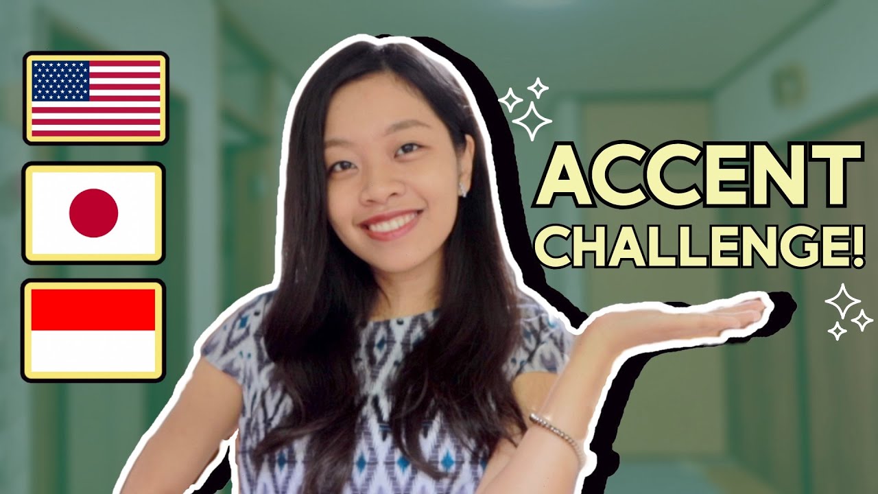 ACCENT CHALLENGE🇯🇵🇺🇸🇮🇩// Japanese, Indonesian and American English accents - YouTube