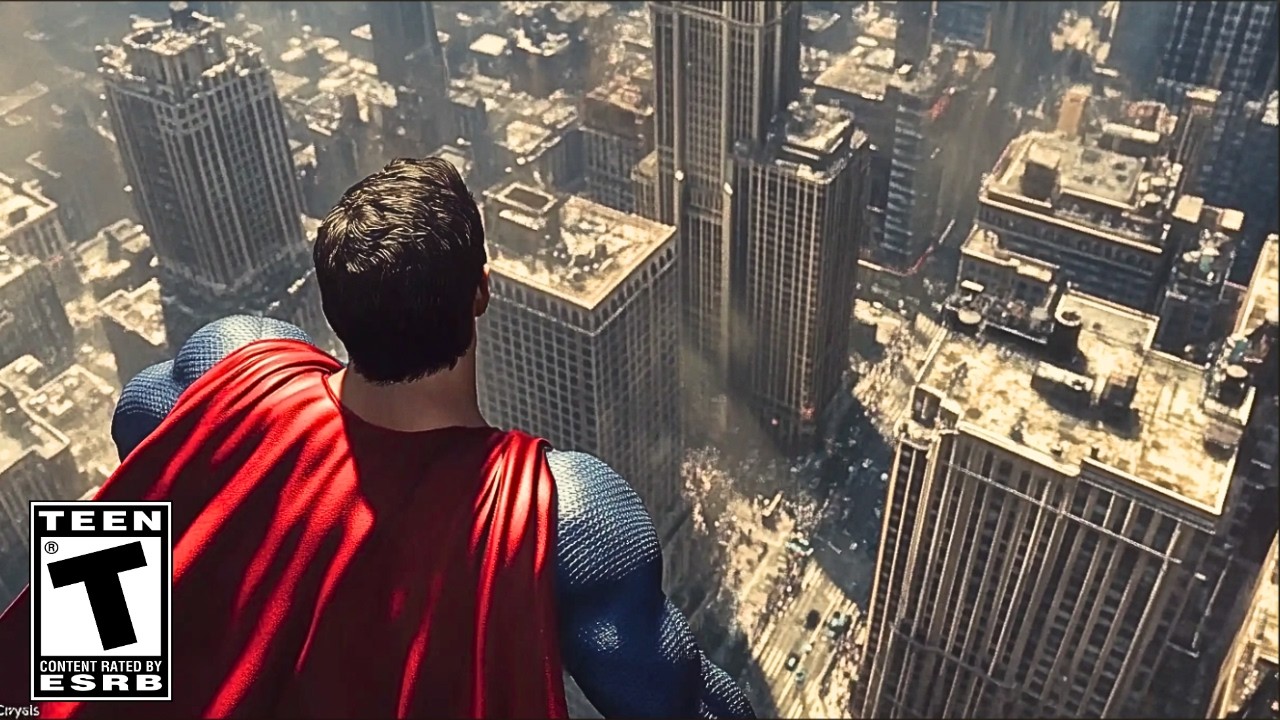 Okay...Let's Play The Superman Game - YouTube