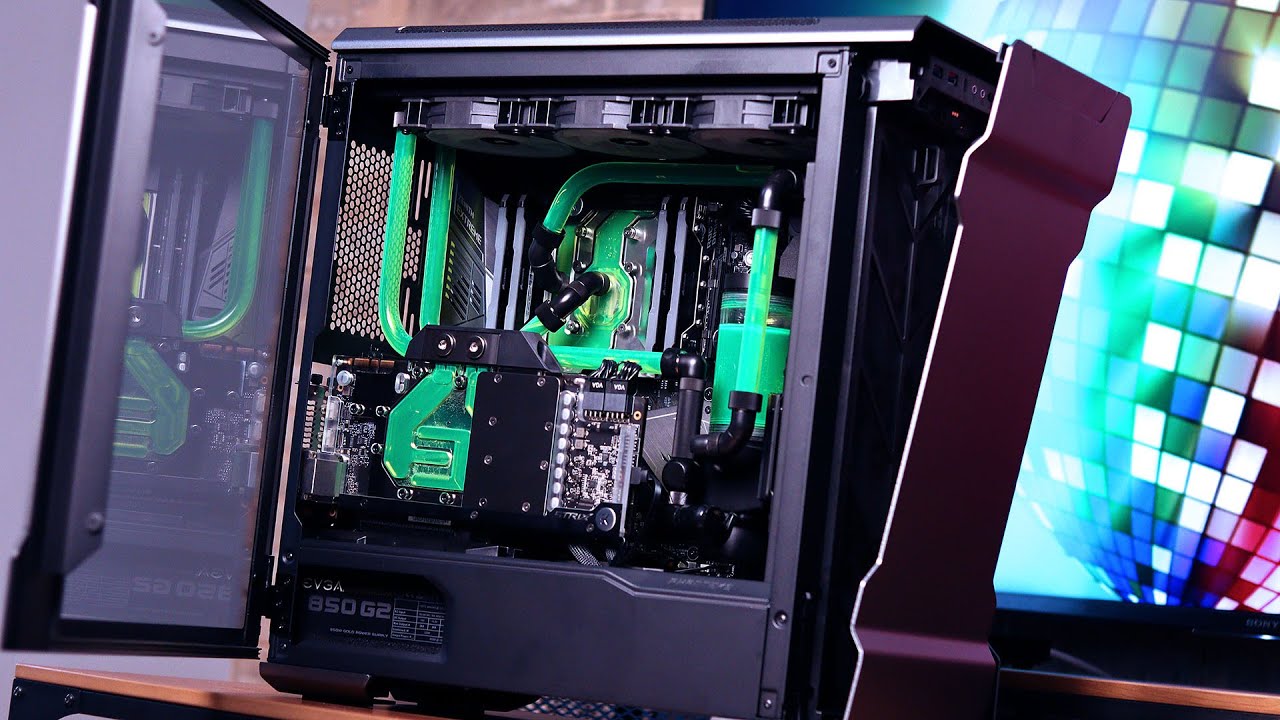 Phanteks "Green" - Client re-build - YouTube