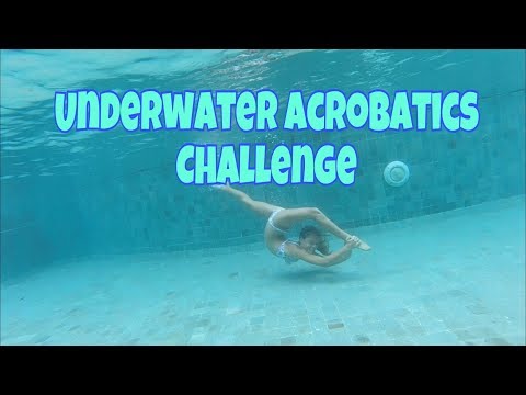 Underwater GYMNASTICS Challenge- ACROBATICS underwater is HARDER than it looks 🤪