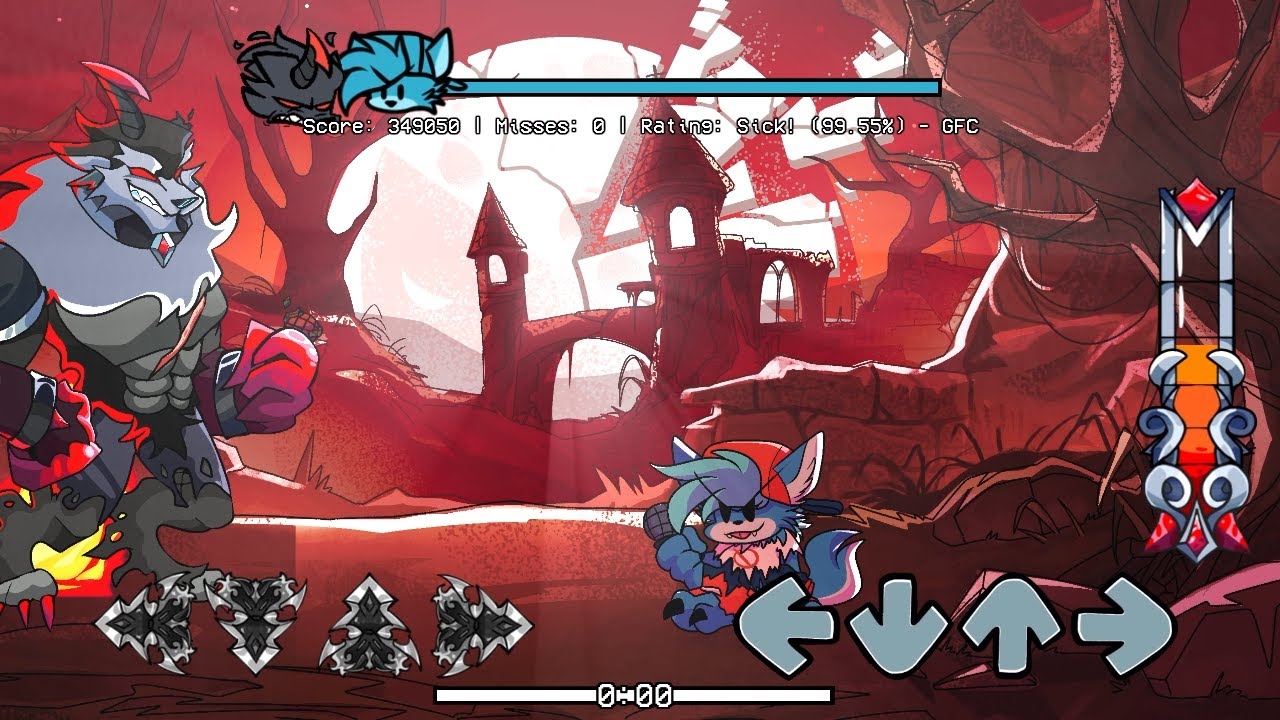 FNF - Livid Lycanthrope V2 - Lycanthrope (by Ardolf) - [FC/4k] - YouTube