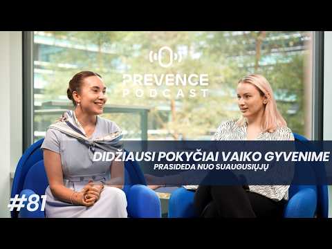 Didžiausi pokyčiai vaiko gyvenime prasideda nuo suaugusių – Medeina Andriulienė |Prevence Podcast#81