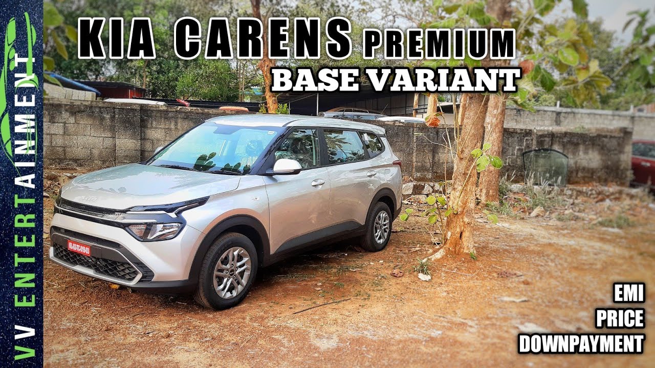 Kia Carens Premium Base Variant Detailed Review // Price // Emi ...