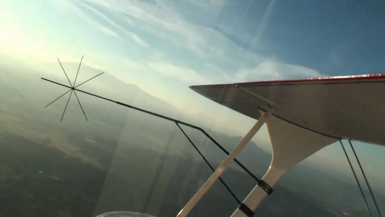 Basic aerobatic flight training Pitts Special S2B - YouTube