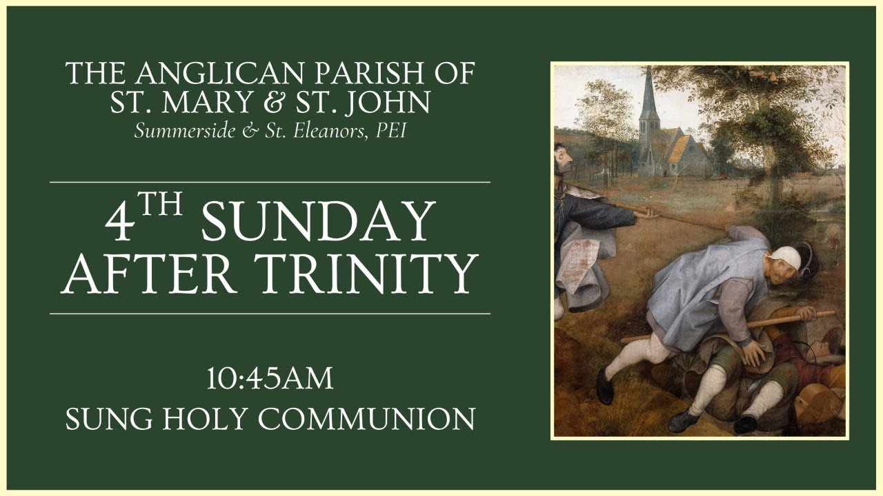 Fourth Sunday after Trinity | Sung Holy Communion - YouTube
