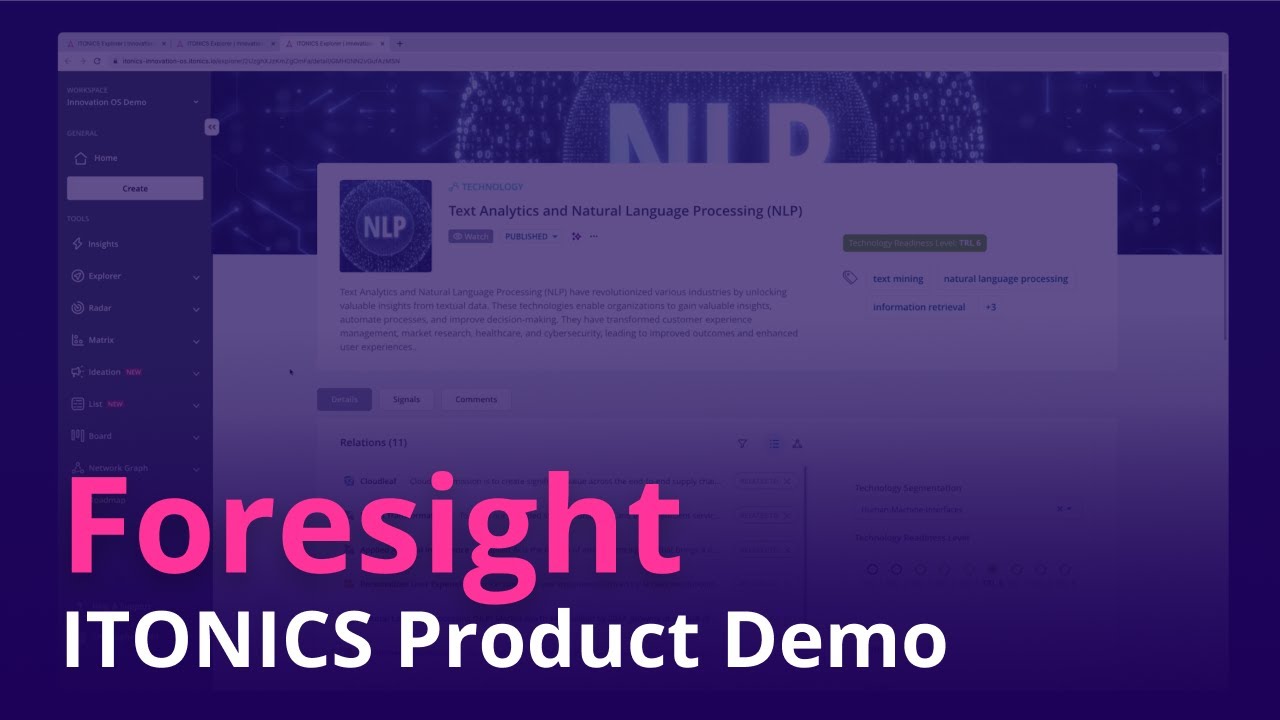 The Power of Foresight: Tracking Trends & Innovations - YouTube