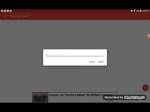 Subscriber Count (Download) - YouTube