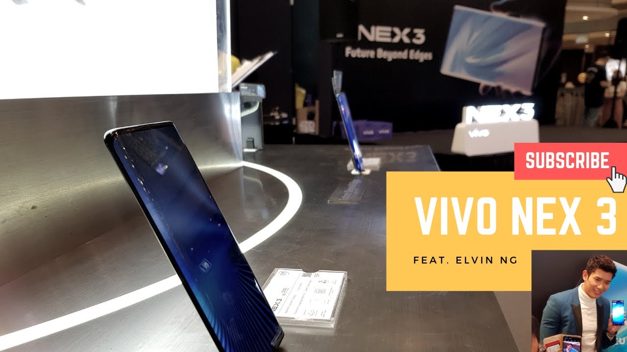 VIVO NEX 3 ROADSHOW AT BEDOK MALL (VLOG) - AMAZING WATERFALL DISPLAY ...