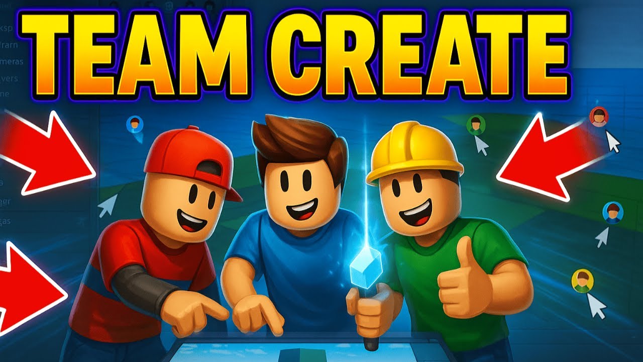 How to Team Create with Friends in Roblox Studio 2025 (Fast & Easy ...