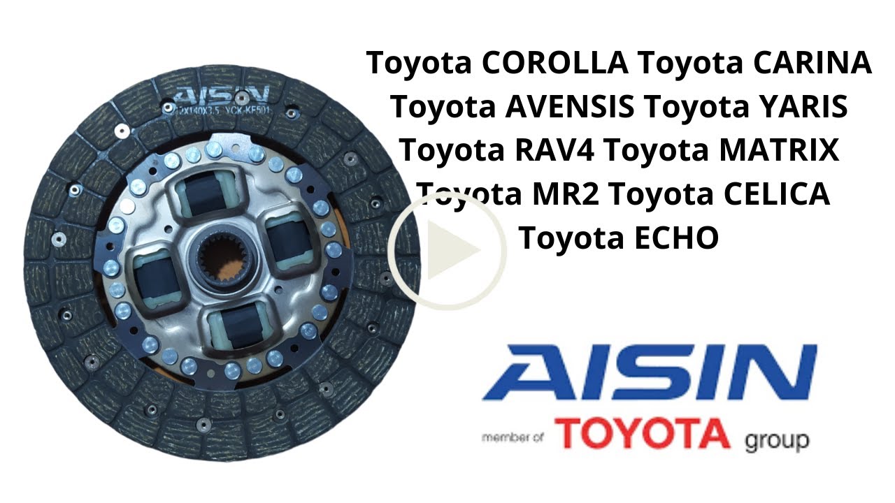 Unboxing DISCO EMBRAGUE Toyota COROLLA MR2 CARINA CELICA AVENSIS YARIS RAV4 MATRIX ECHO ...