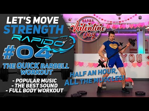 Express Barbell Class; Work EVERY Muscle Group in 30 minutes! Let's ...