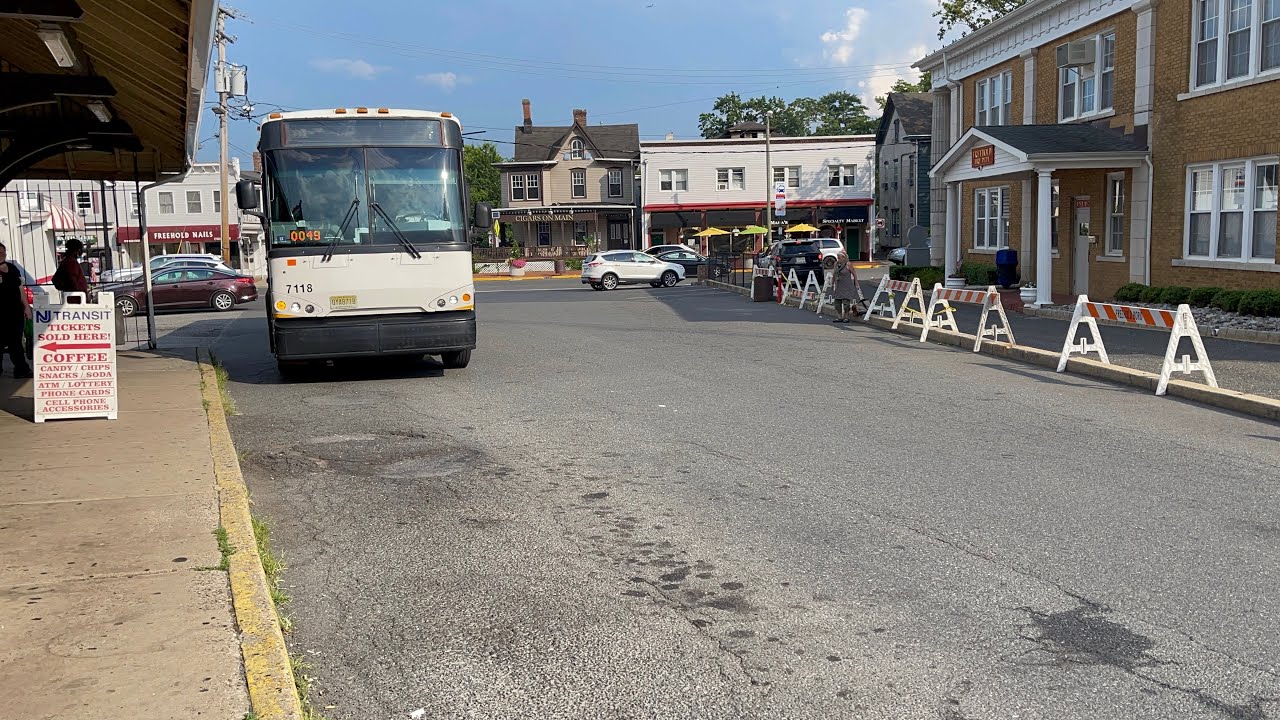 Riding NJ Transit Buses To & From Freehold, NJ (Freehold Center) via ...