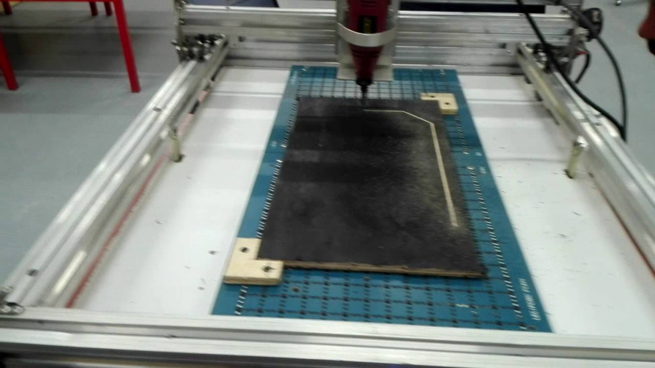 Router CNC con PLC SIEMENS 1200 - YouTube