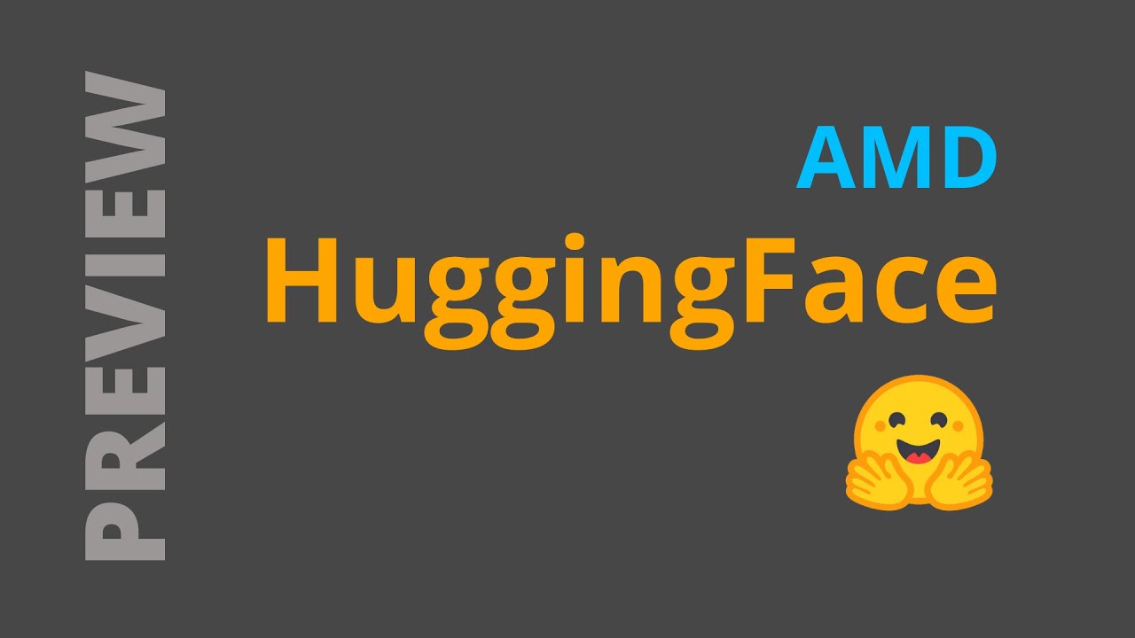 AMD on HuggingFace ROCm 5.0 - MI300X - Software AI - YouTube
