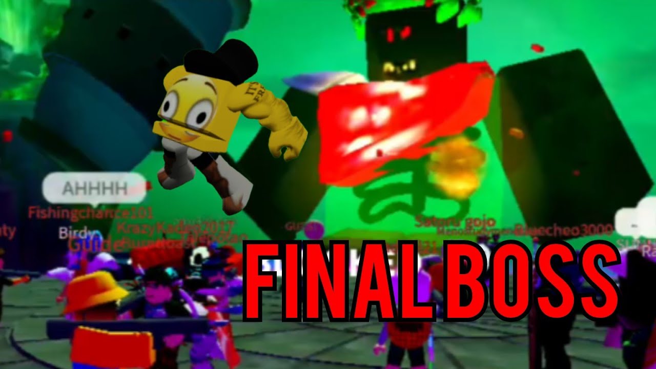 I DEFEATED the FINAL BOSS in The Games - YouTube