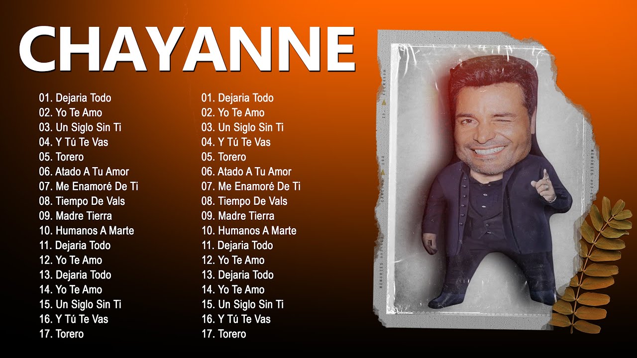 Mix Chayanne 2024 - Grandes Éxitos, Sus Mejores Canciones - Baladas Con ...