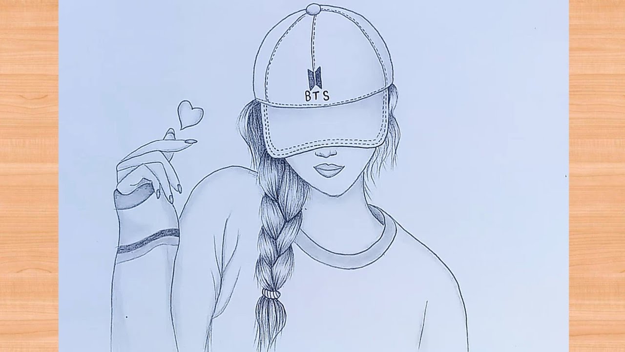 طريقة رسم بنات كيوت سهل جدا | rasm banat sahl - YouTube