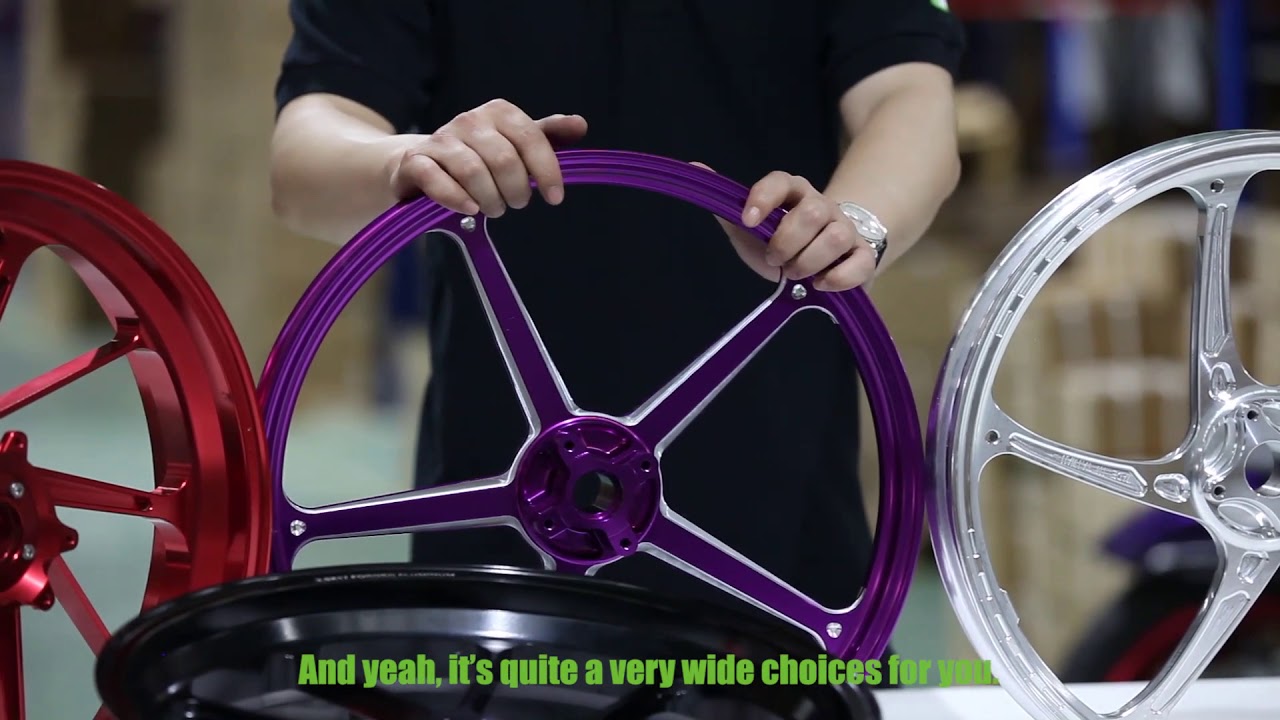 Motorcycle forged wheels | MEGA CHINAMOTOR - YouTube