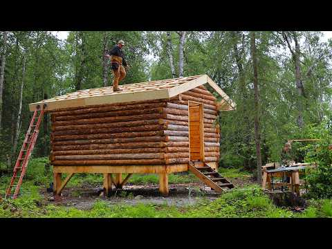 Is This The End? Roofing Our Log Cabin in The Rain