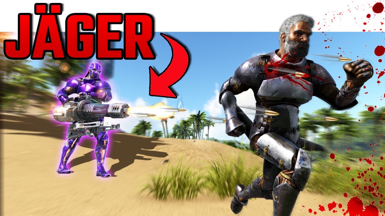 ARK SPEEDRUNNER vs JÄGER - EXTREME - YouTube