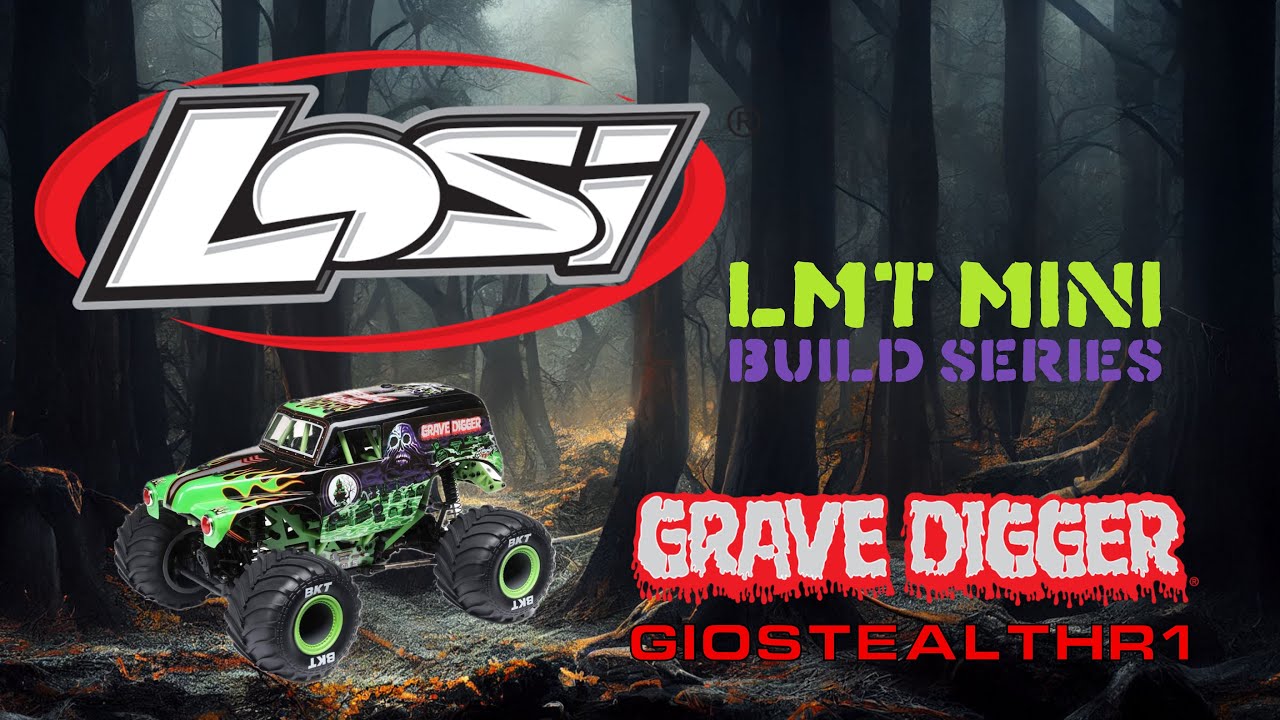 LOSI LMT MINI 1/18 GRAVE DIGGER INTRODUCTION - YouTube