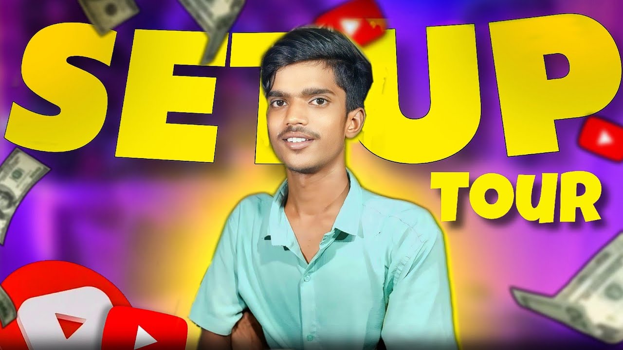 My YouTube Studio Set-up Tour Video 😱 #studiosetup #youtube #dailyvlog ...