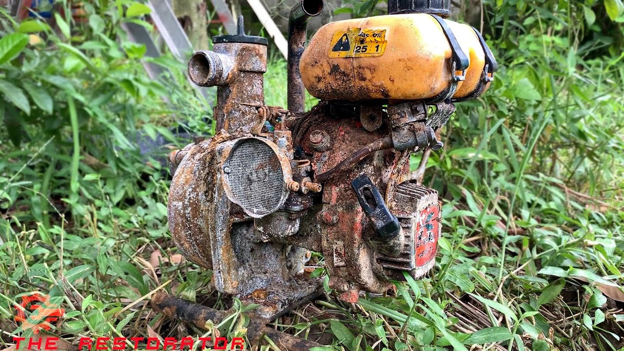 Restoration KOSHIN Engine | Restore Pump SEG-25E - YouTube