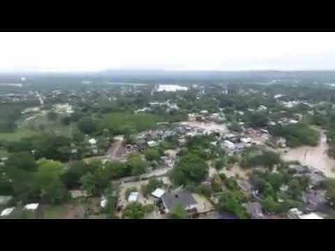 Inundación Álamo, Ver. Domingo 21 de Octubre, 2018. 12:00pm (Vista de ...