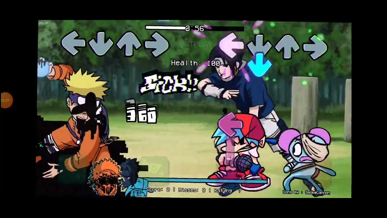 vs pibby naruto gameplay - YouTube