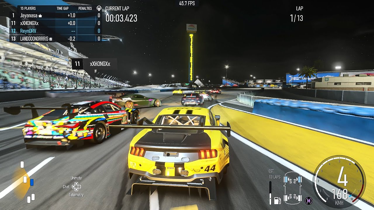 Wild Moments in a Night GT3 Race at Sunset Peninsula | Forza Motorsport ...