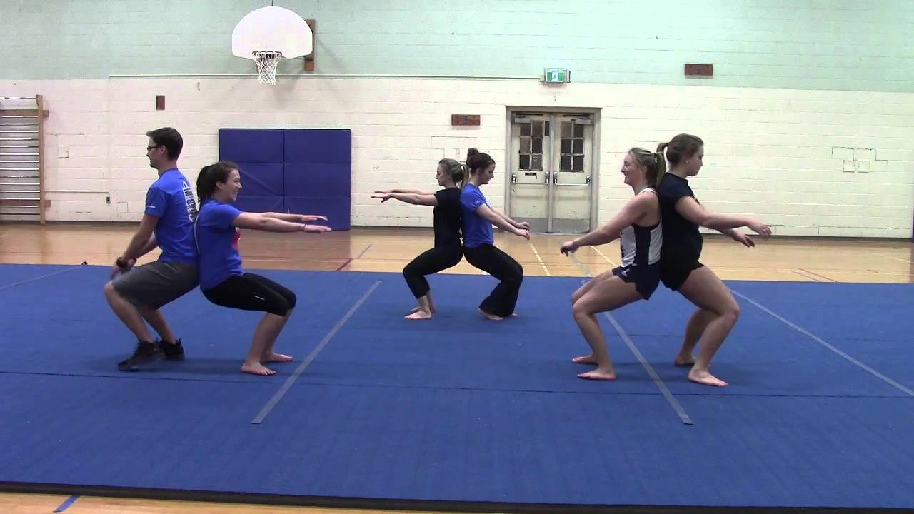 Counter Balance Back to Back with side locomotion - YouTube