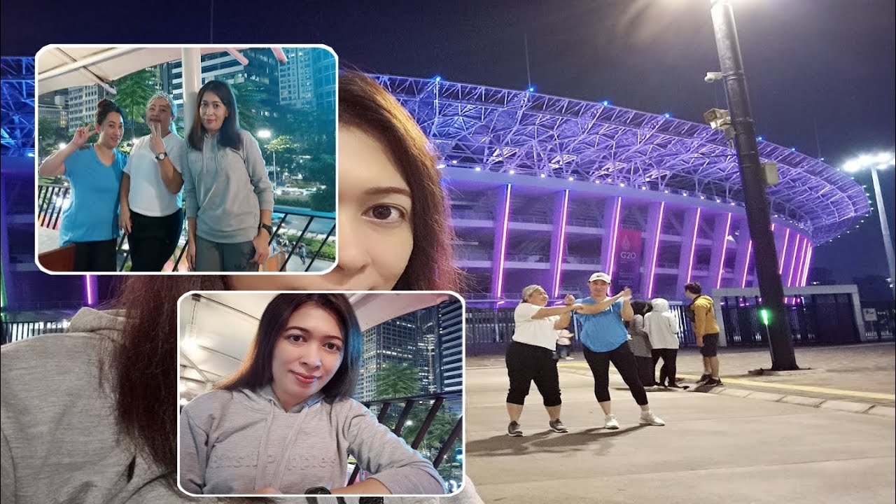 Jogging Sore Di GBK Senayan Jakarta | Jalan Jalan Ke FX Sudirman # ...