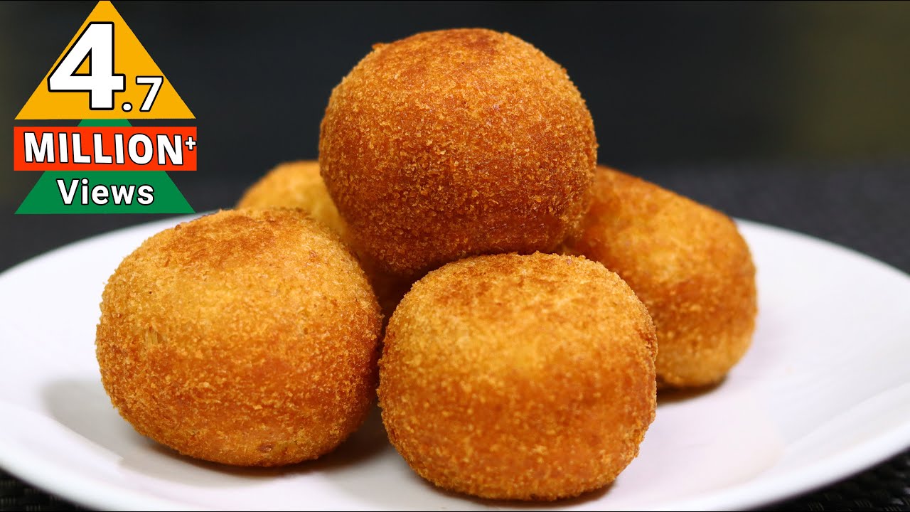 ബ്രെഡും മുട്ടയും കൊണ്ട് രുചികരമായ ഒരു നാലുമണി പലഹാരം || Bread Ball ...