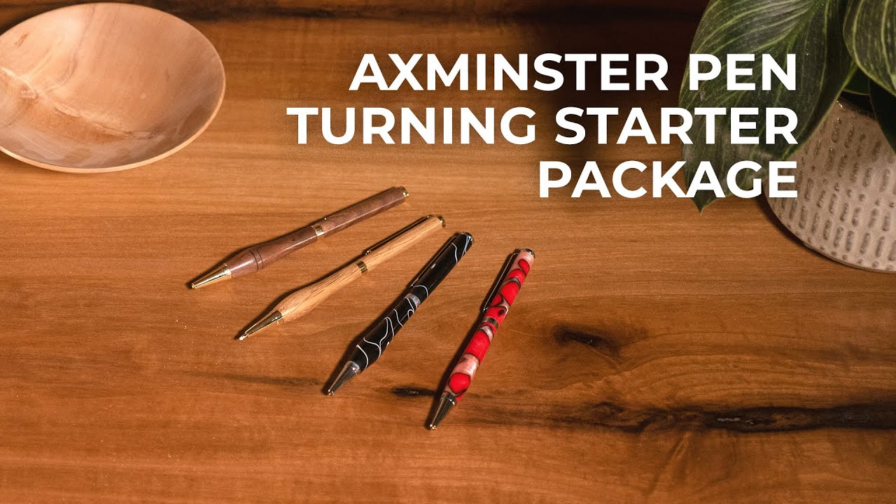 Axminster Pen Turning Starter Package - YouTube