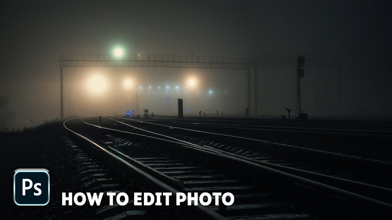 Fog photography editing in photoshop - YouTube