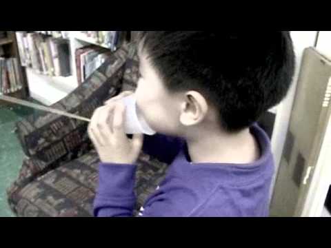 Sound Wave Telephone Experiment - YouTube