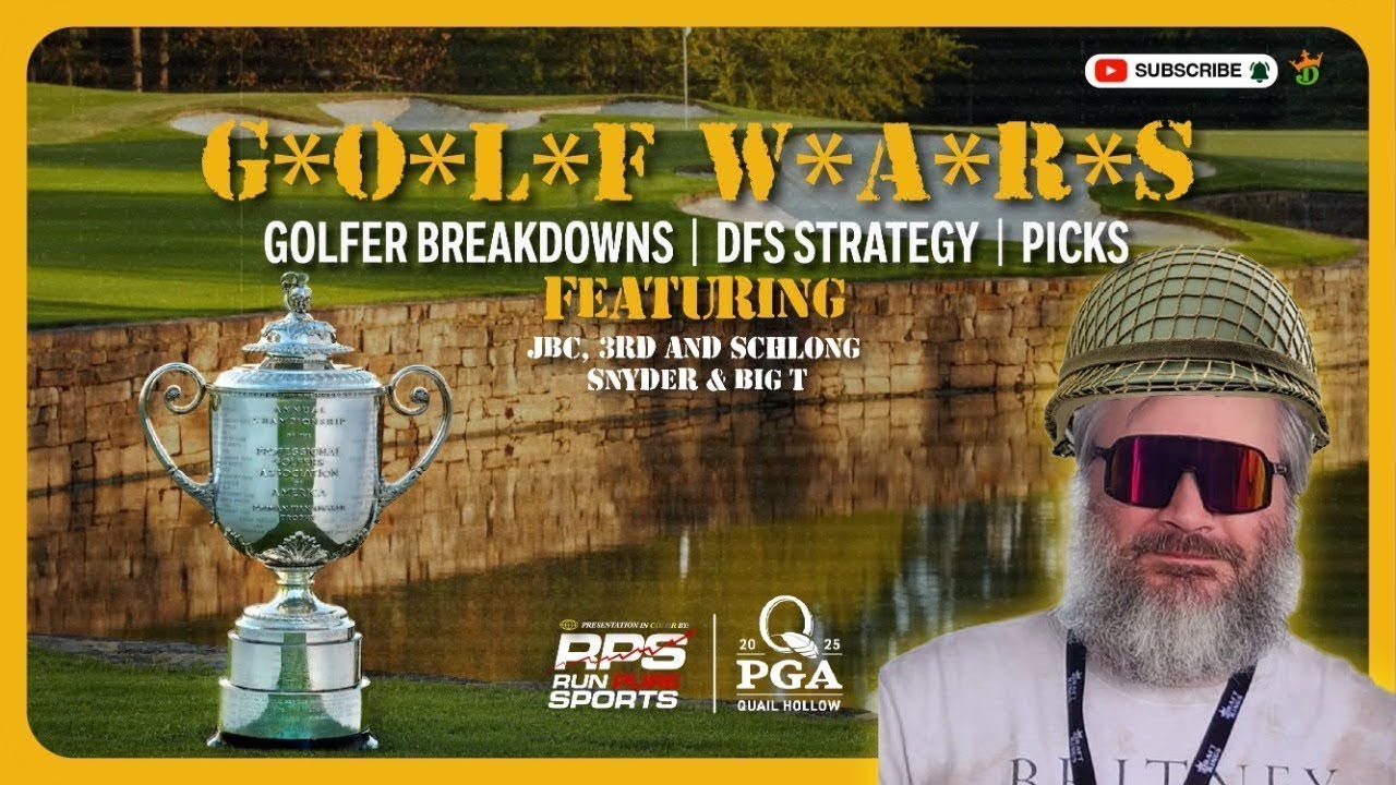 PGA DFS Golf Picks | WYNDHAM CHAMPIONSHIP | 7/30 - Golf Wars - YouTube