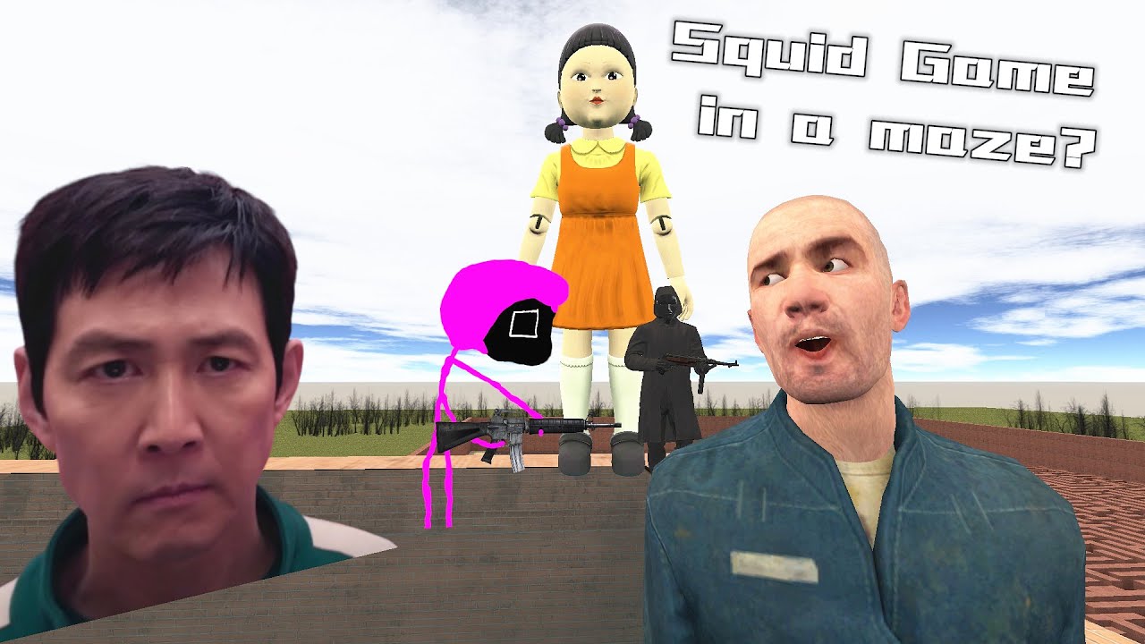 If the SQUID GAME 2 takes place in a maze-(Garry's Mod Animation) - YouTube