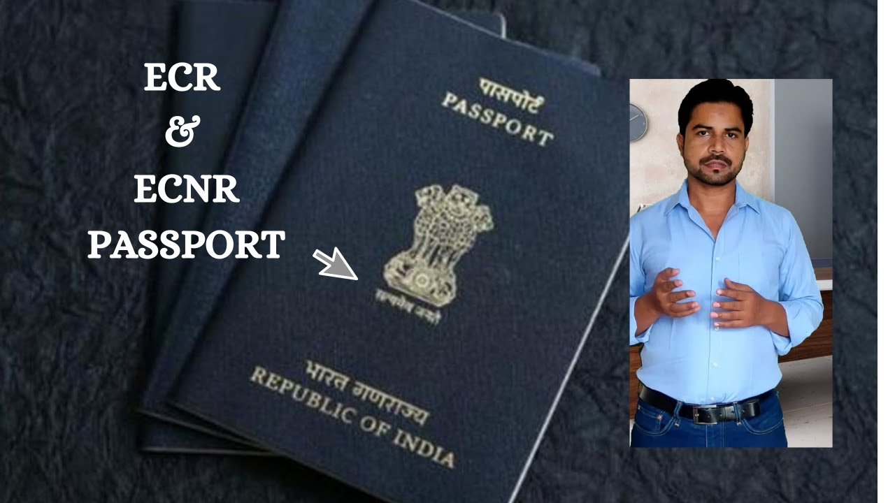 What is ECR & ECNR Passport? - YouTube