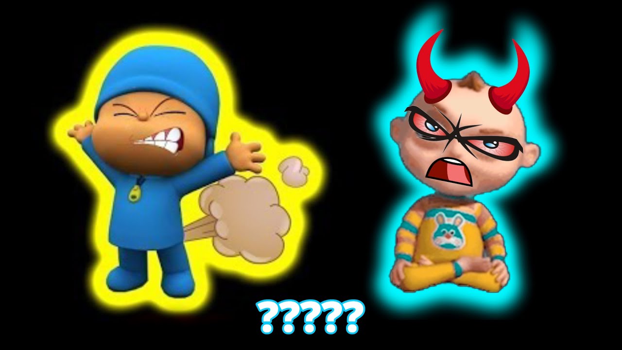 Pocoyo Fart and Tootoo Boy Angry Sound Variations in 30 Seconds - YouTube