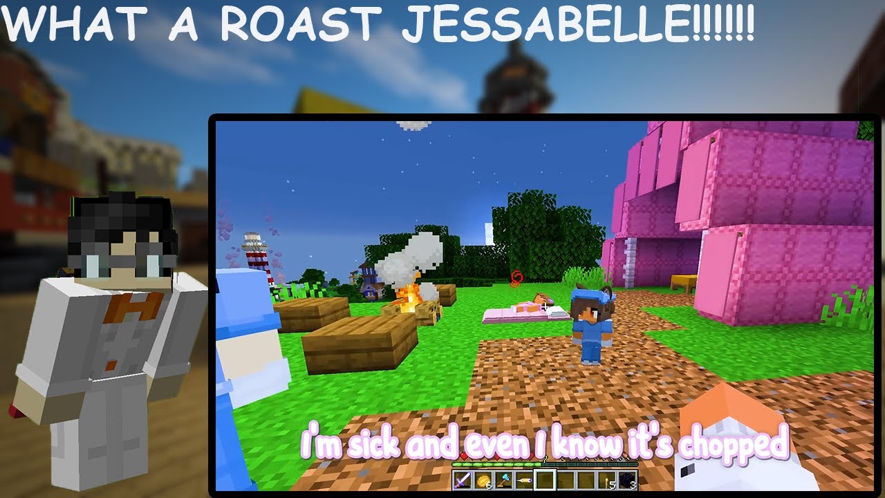 "WHAT A ROAST JESSABELLE!!!!!!" | Reacting to Aphmau Helping her SICK ...