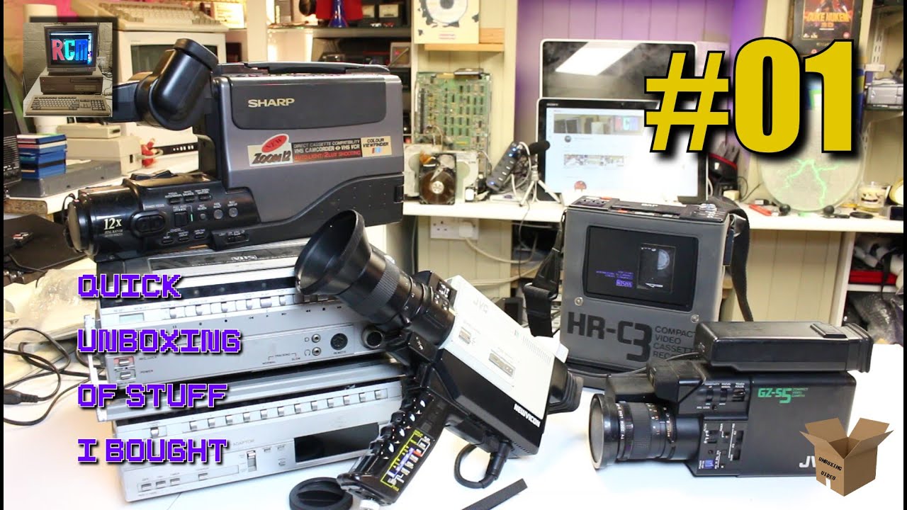 EBAY VINTAGE GADGETS I BOUGHT including 1980,s JVC GX-N5E tube camera ...