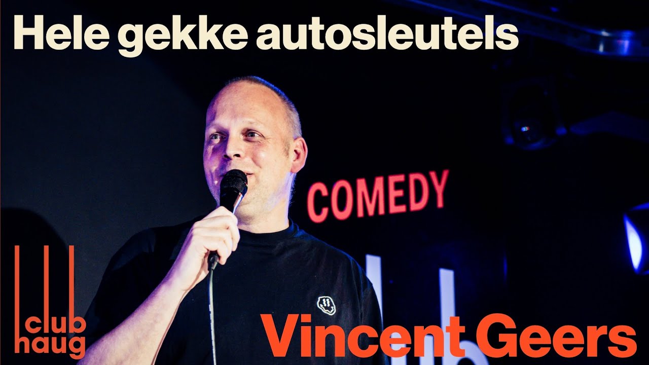 Man met gekke autosleutels - Vincent Geers @ComedyClubHaug - YouTube