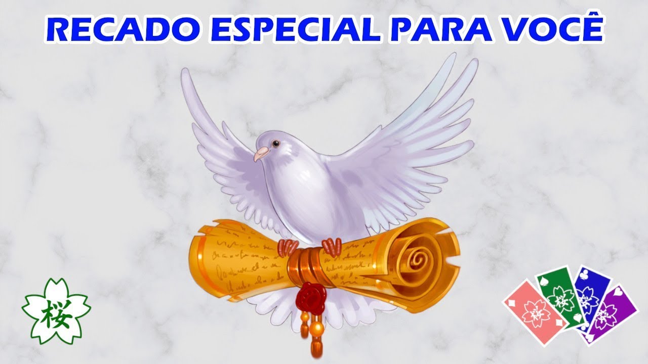 🗝️TENHO UM RECADO ESPECIAL PARA VOCÊ!🗝️ - YouTube