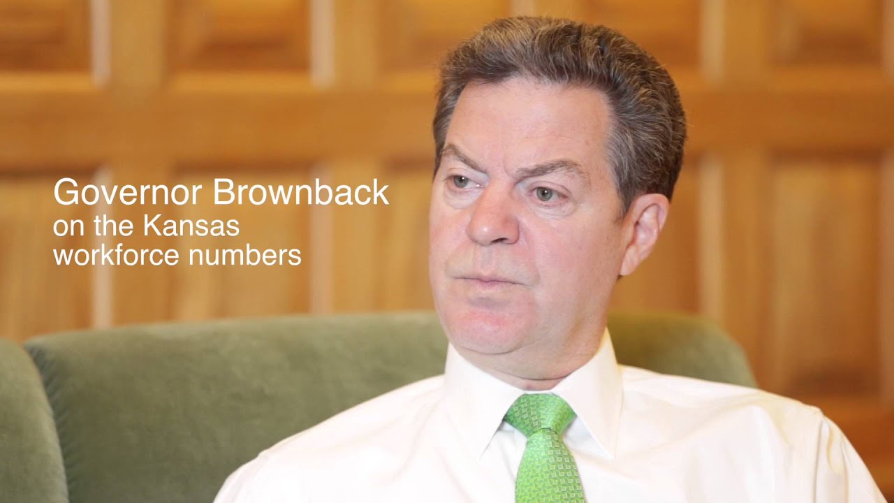 Kansas Gov. Sam Brownback on the economy and workforce (December 2015 ...
