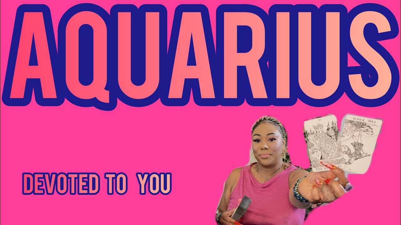 ♒️ AQUARIUS: SO DEVOTED TO YOU AQUARIUS! SOMEONE IS UPSET THAT YOURE PAYING THEM NO MIND! - YouTube