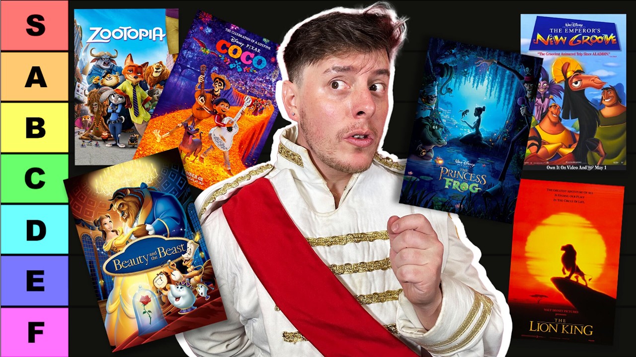 Ranking EVERY DISNEY & PIXAR MOVIE - with Roman! | Thomas Sanders - YouTube