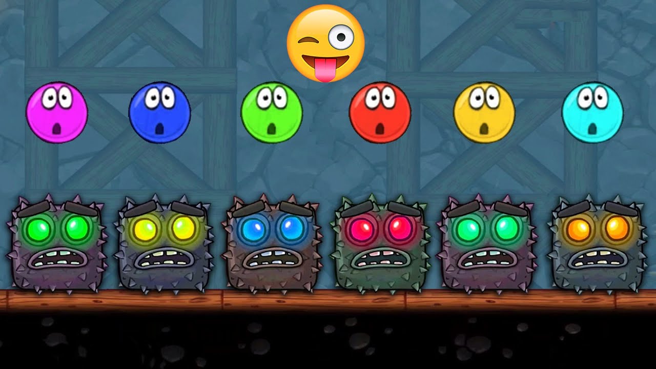 Red Ball 4 - "SUPERSPEED BATTLE" in Volume 5 with 8 Color Balls - YouTube