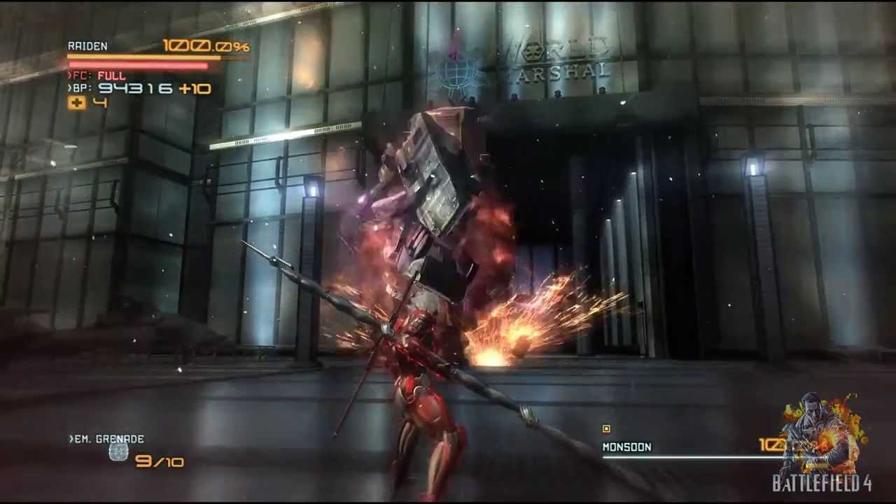 Metal Gear Rising:Revengeance - Raiden Vs Monsoon Full HD - YouTube